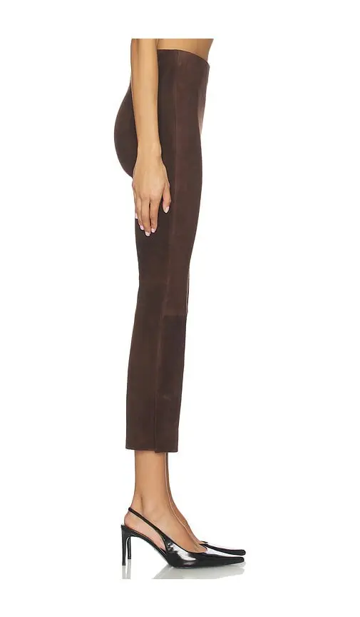 Vince Suede Split Hem Crop Pant