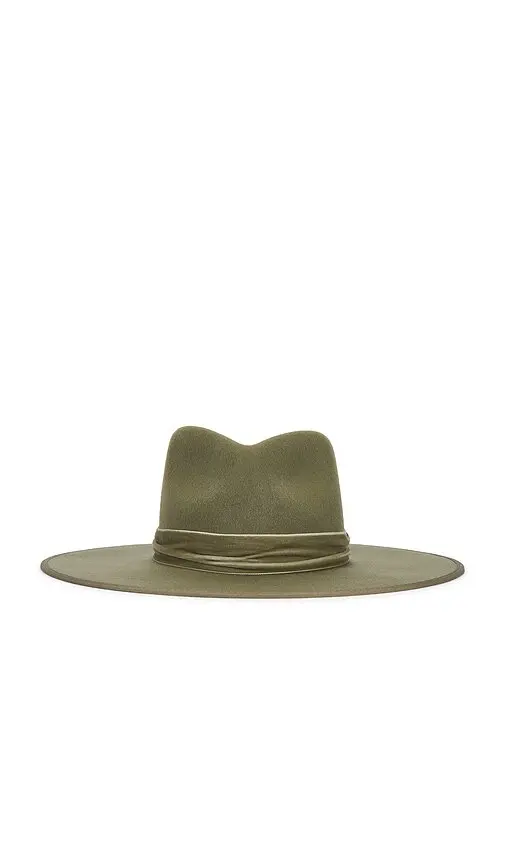 Lack Of Color Rancher Fedora Hat - Sage