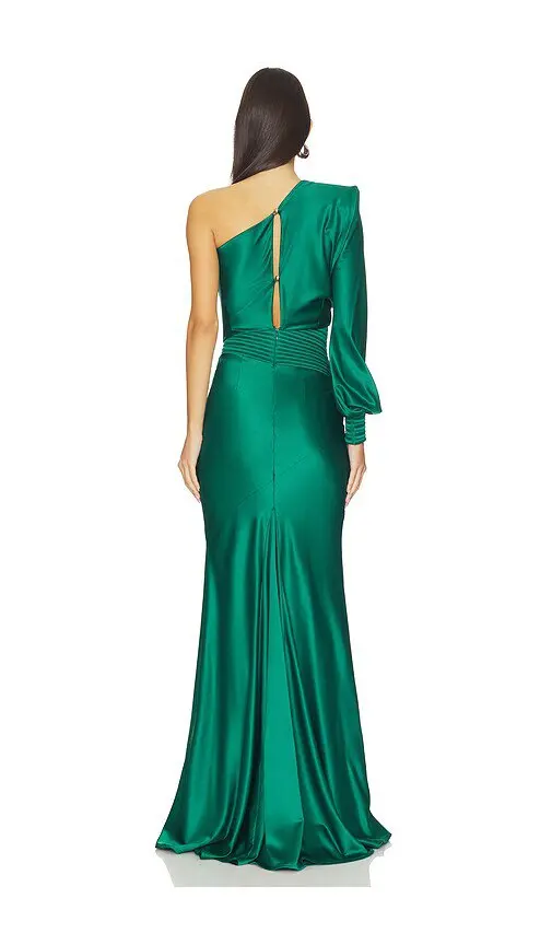ZHIVAGO Don't Look Now Gown - Emerald