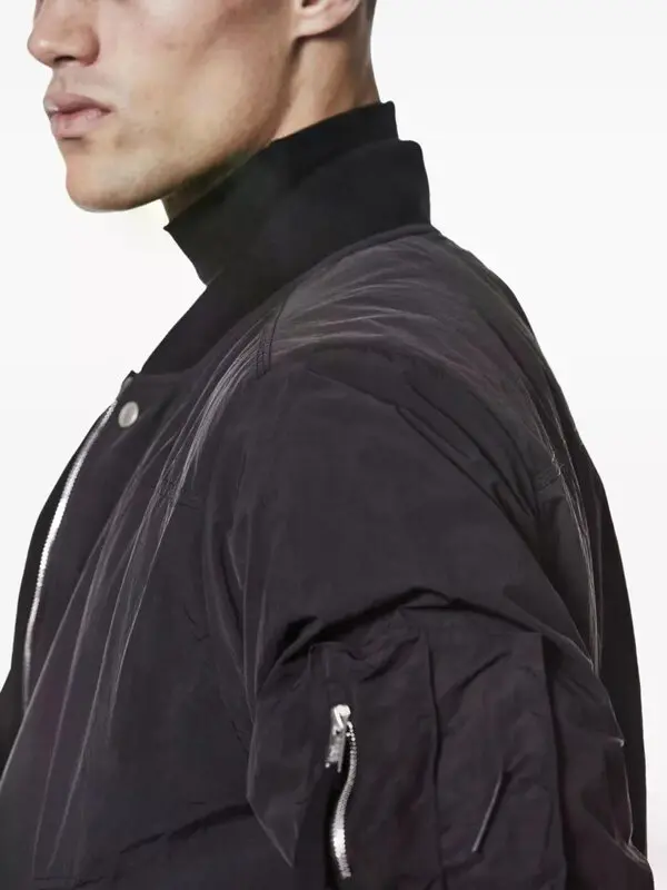 THOM KROM Zip-up Technical Bomber Jacket