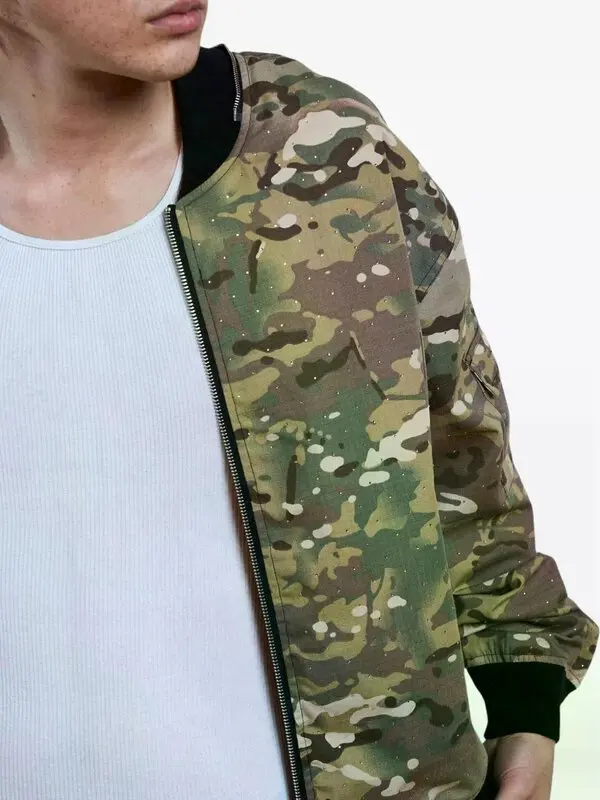 PLEASURES Gem Camo Bomber Jacket