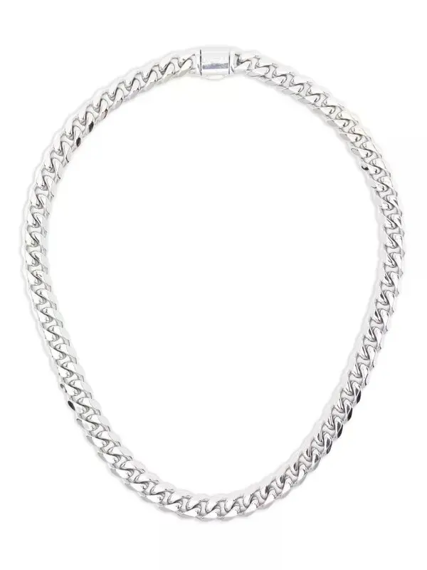 DARKAI Curb Chain Necklace - Silver