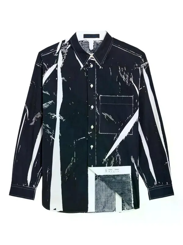 Proenza Schouler Simon Print Shirt