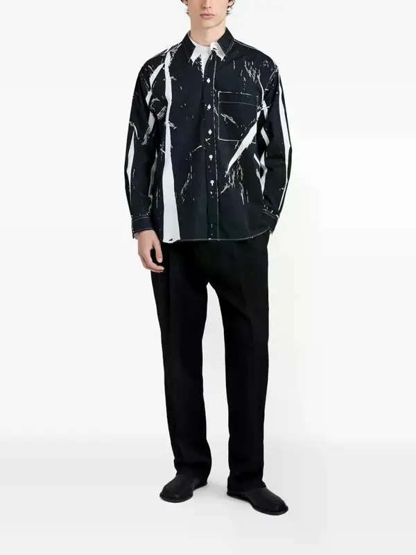 Proenza Schouler Simon Print Shirt