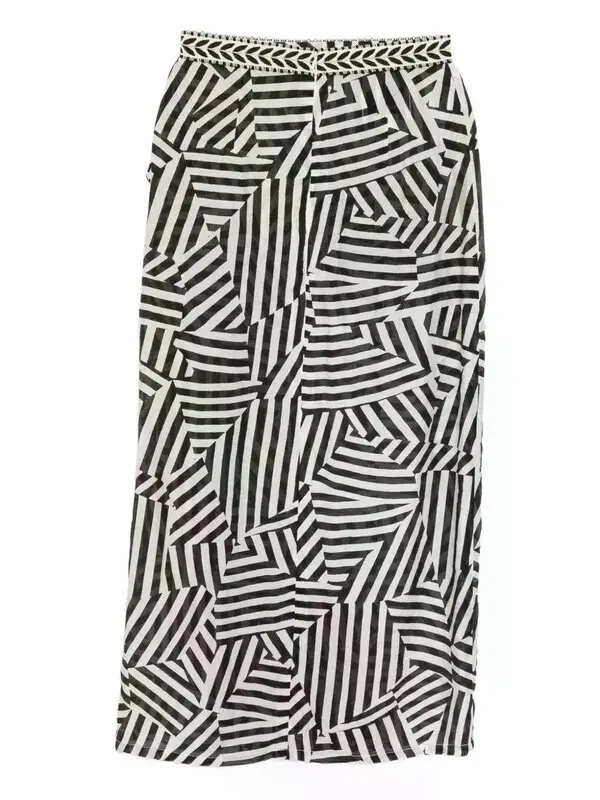 BAMBAH Geo Wrap Skirt