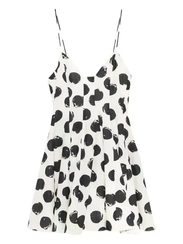 BAMBAH Polka-dot Mini Dress