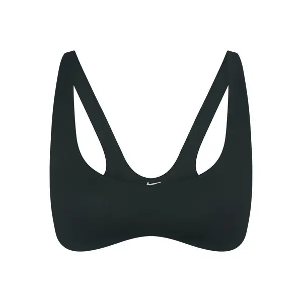 SKIMS Nike Matte Shaping Scoop Bra - Dark Teal