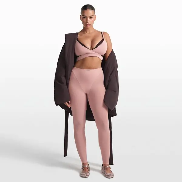 SKIMS Hooded Wrap Coat