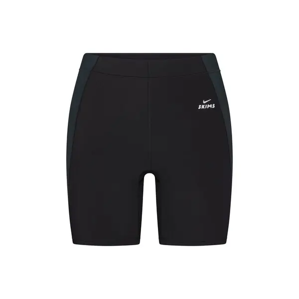 SKIMS 5-inch Biker Short - Obsidian And Dark Teal