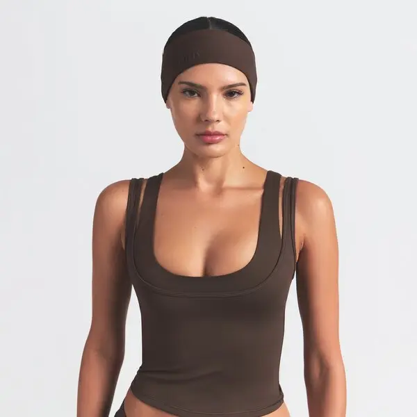 SKIMS X Nike Headband - Dark Sepia