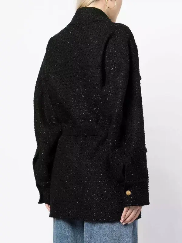 Blumarine Bouclé Button-up Jacket
