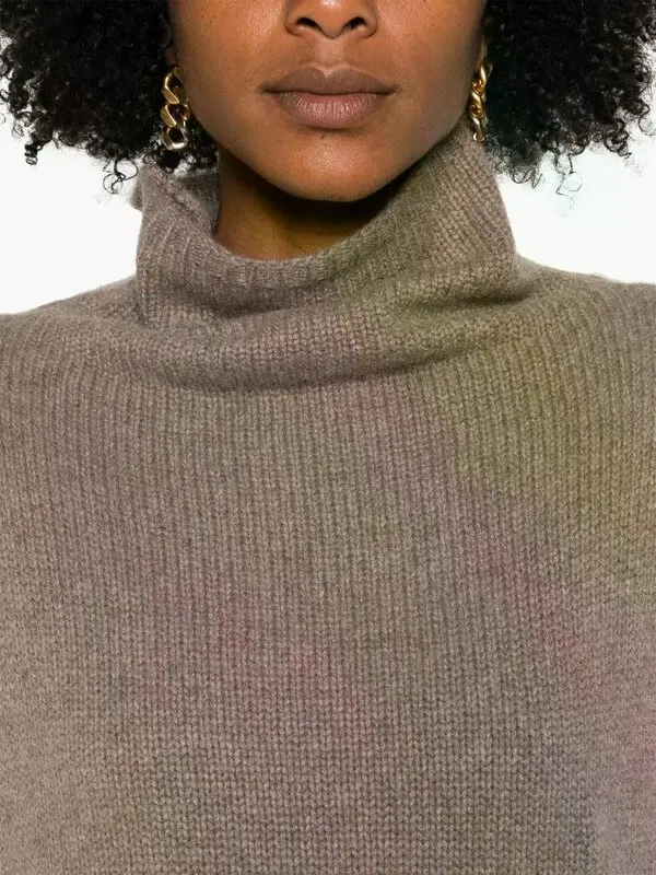 Kristensen Du Nord Cashmere Roll Neck Sleeveless Sweater