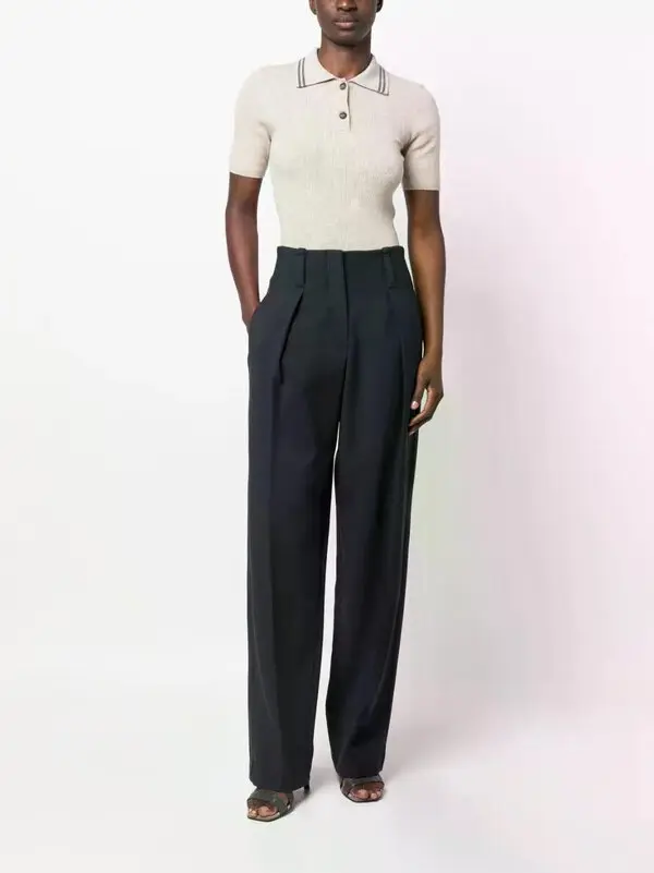Brunello Cucinelli High-waist Pleated Trousers