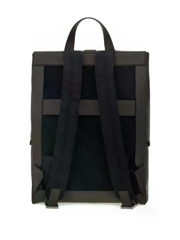 FERRAGAMO Gancini-buckle Zipped Backpack - Brown