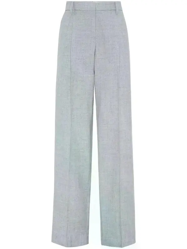 Brunello Cucinelli Pleated Wide-leg Trousers