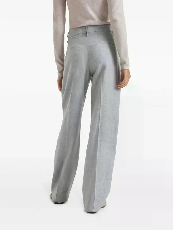Brunello Cucinelli Pleated Wide-leg Trousers