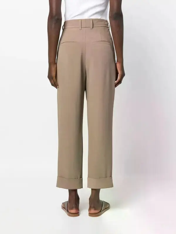 Brunello Cucinelli Cropped Tailored Trousers
