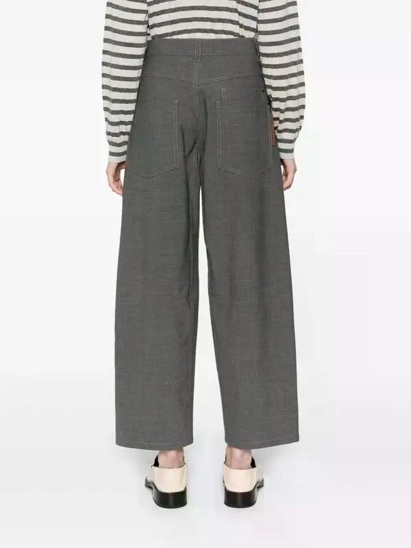 Brunello Cucinelli Mélange-effect Trousers