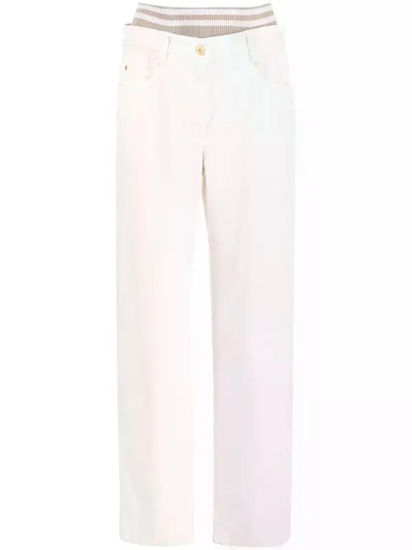 Brunello Cucinelli Mid-rise Wide-leg Trousers