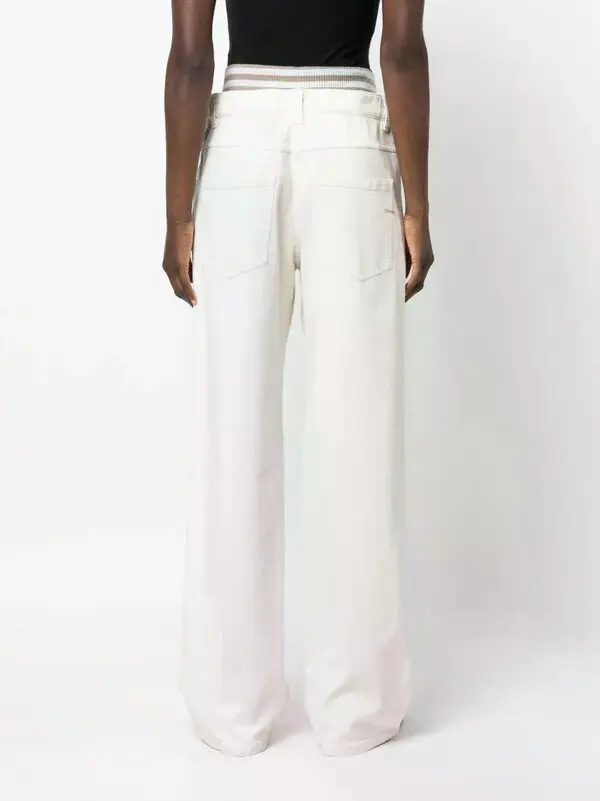 Brunello Cucinelli Mid-rise Wide-leg Trousers