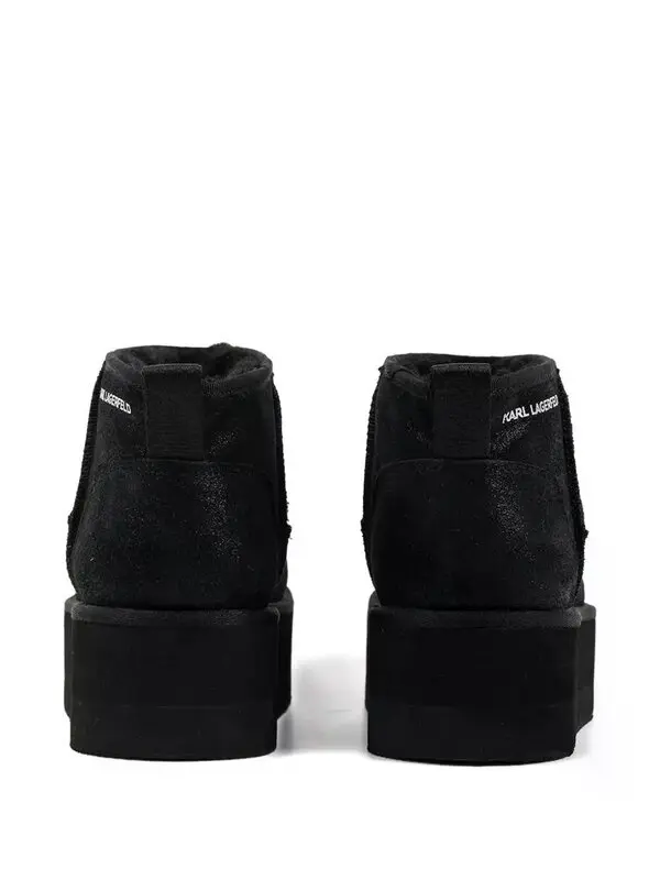 Karl Lagerfeld Thermo Platform Ankle Boots
