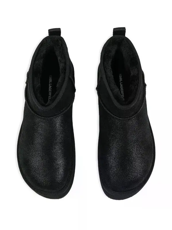 Karl Lagerfeld Thermo Platform Ankle Boots