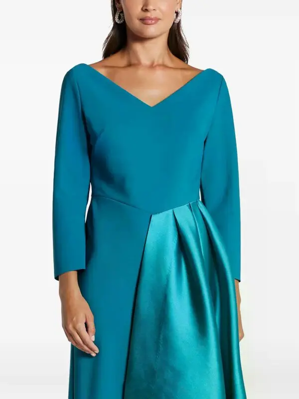 GRETA CONSTANTINE Percier V-neck Gown