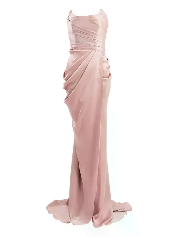 ANA RADU Strapless Maxi Dress