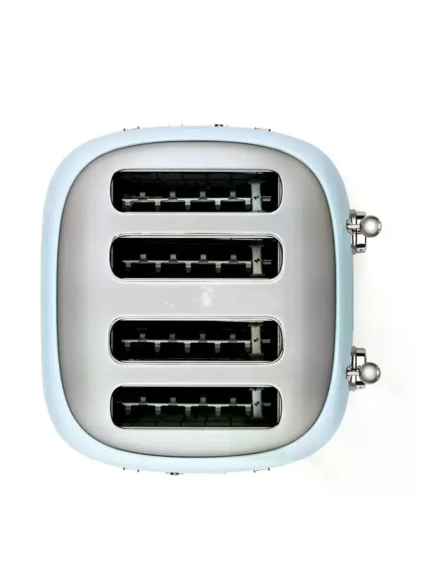 SMEG Stop Button Plissé Four-toaster - Blue