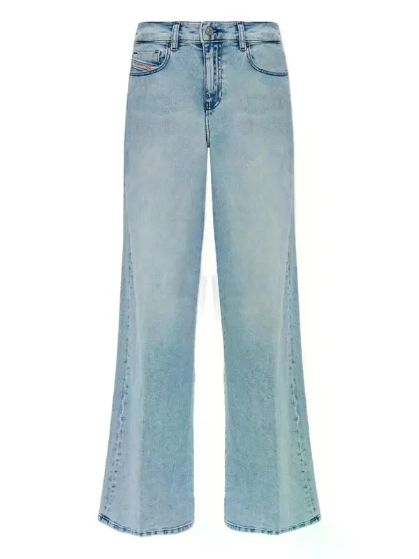 DIESEL® 1978 D-akemi Wide-leg Jeans - Blue