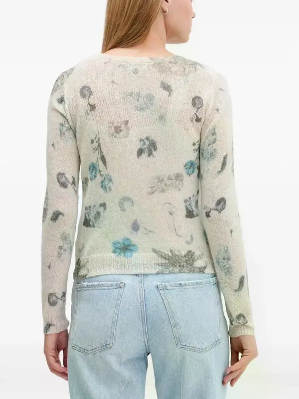 Desigual Floral Cardigan Set