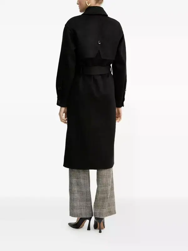 SILVIAN HEACH Belted Double-breasted Coat