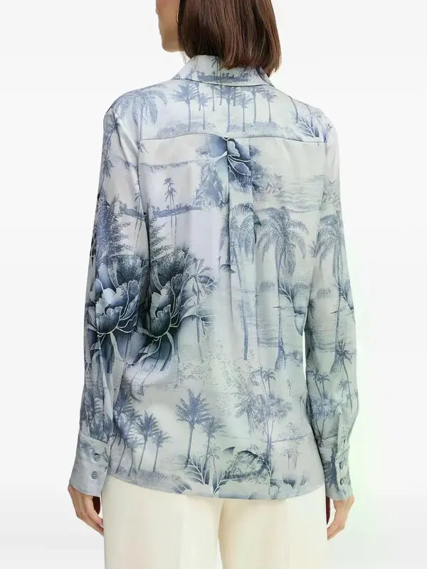 Guess Buttoned Printed Shirt