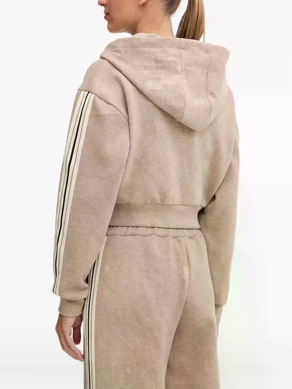 Guess Striped Sleeve Zip Hoodie