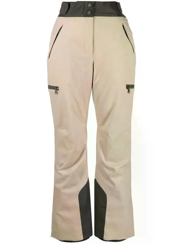 Brunello Cucinelli Colour-block Wool Track Pants