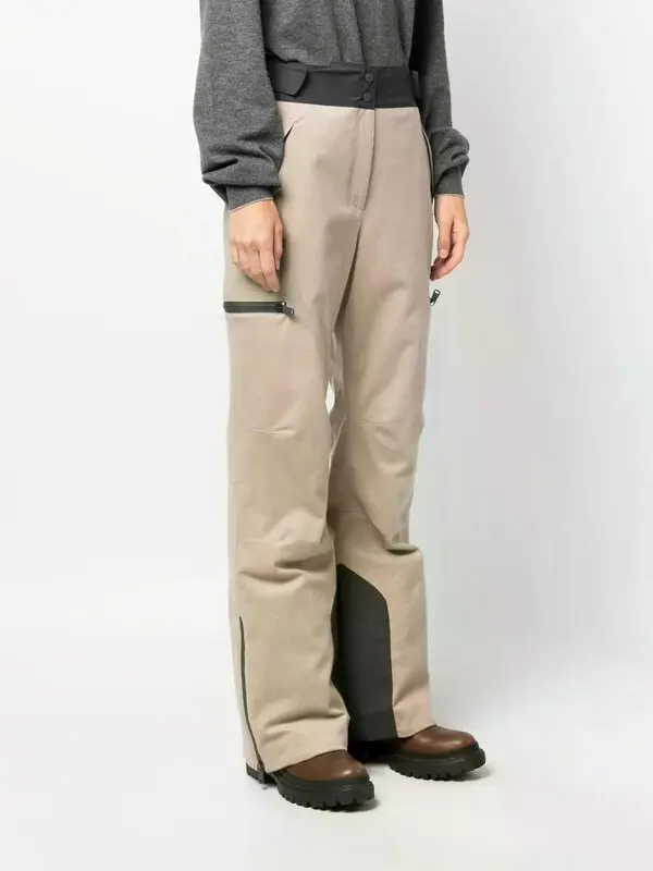 Brunello Cucinelli Colour-block Wool Track Pants