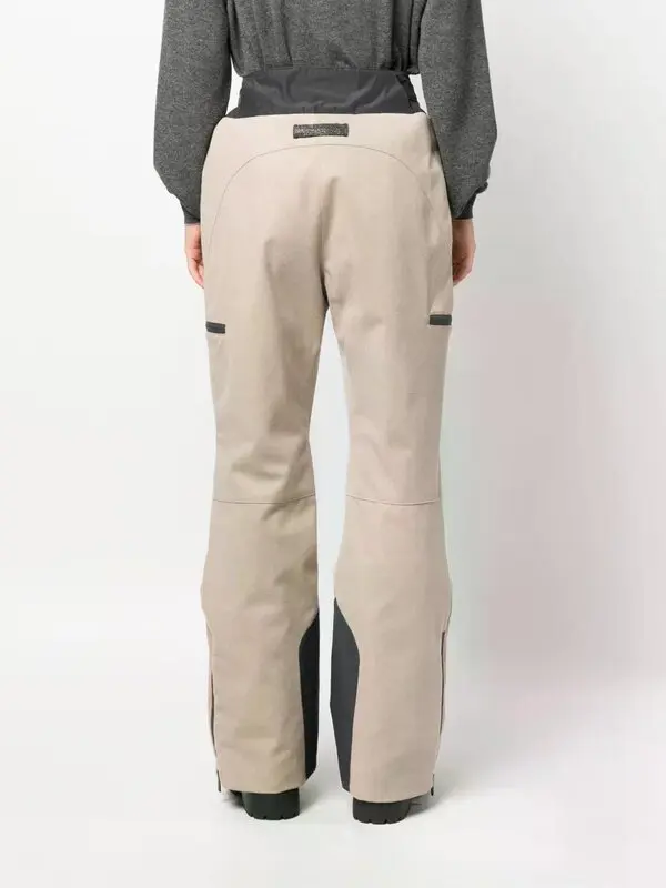 Brunello Cucinelli Colour-block Wool Track Pants