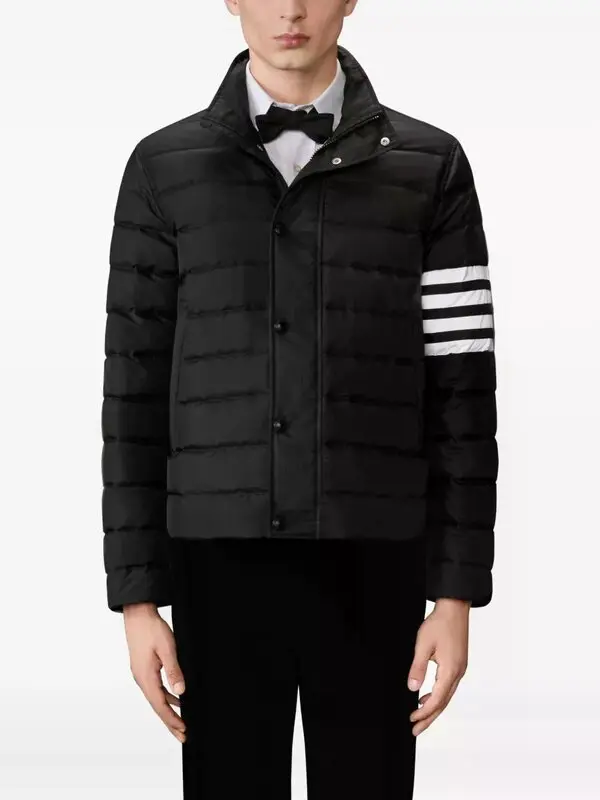 Thom Browne Four-bar Stripe Jacket - Black