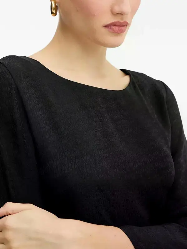 Karl Lagerfeld Pleated Midi Dress