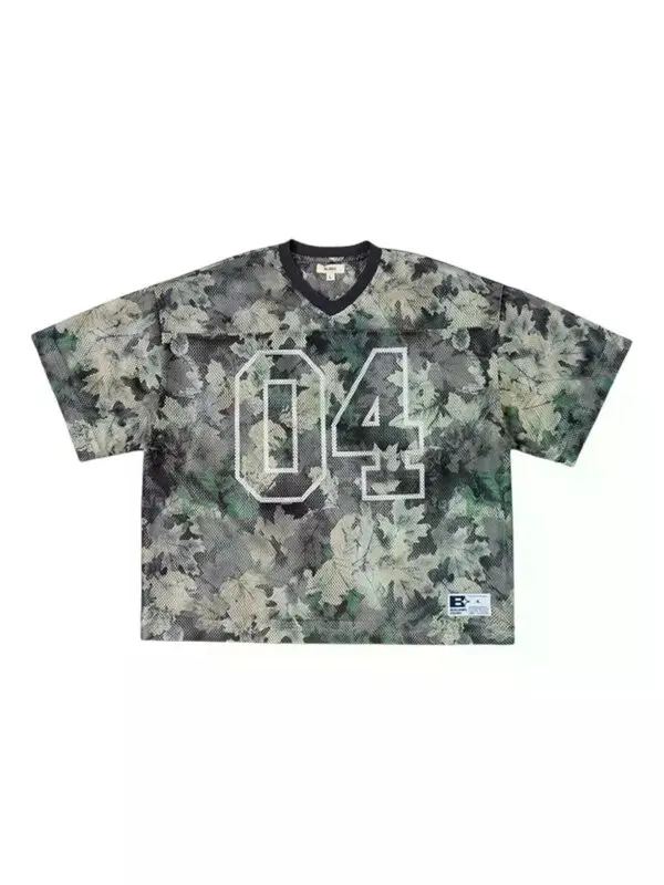 BLDG4 Leaf-print T-shirt