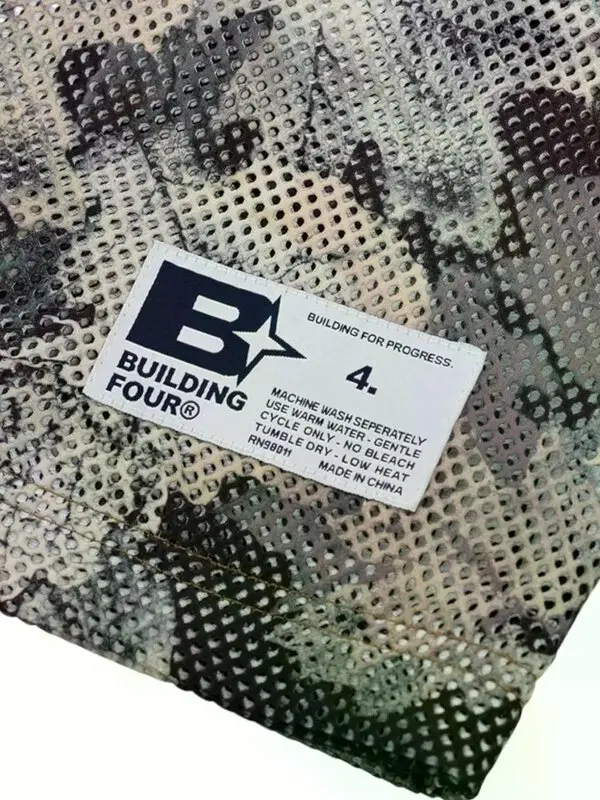 BLDG4 Leaf-print T-shirt