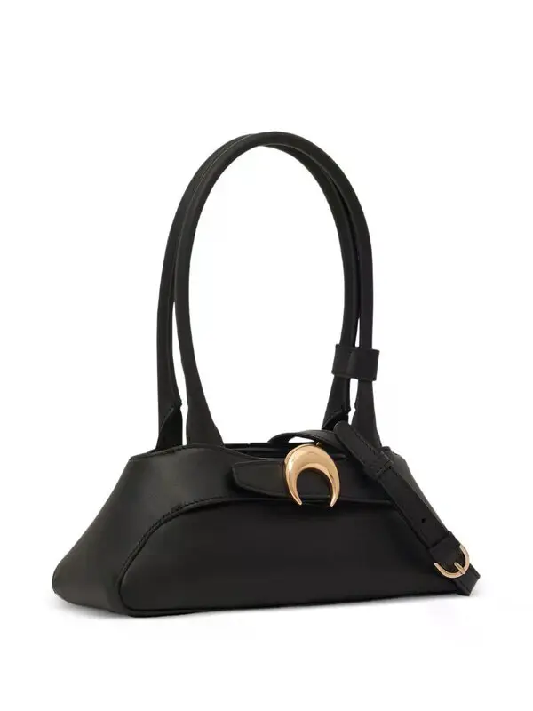 MARINE SERRE Mini Aurora Smooth-leather Tote Bag