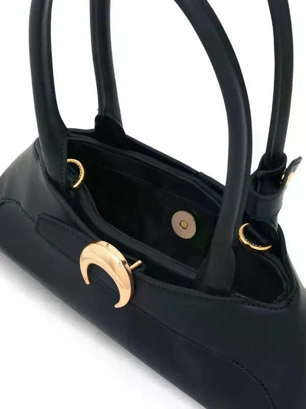 MARINE SERRE Mini Aurora Smooth-leather Tote Bag