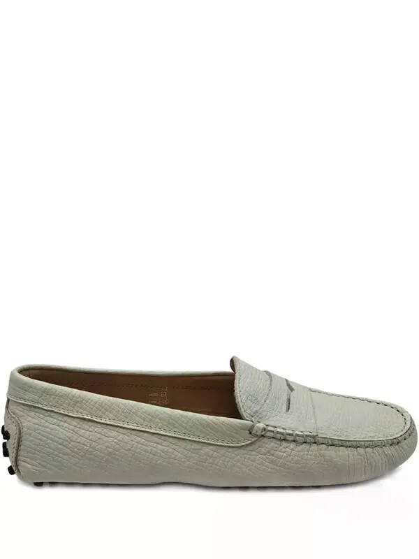 TOD'S Gommini Pebbled Loafers