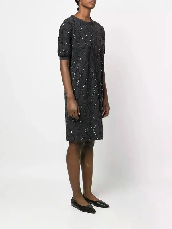 Brunello Cucinelli Sequin-embellished Shift Dress