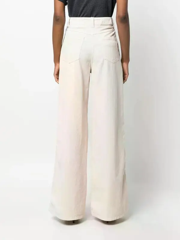 Brunello Cucinelli High-waist Wide-leg Jeans