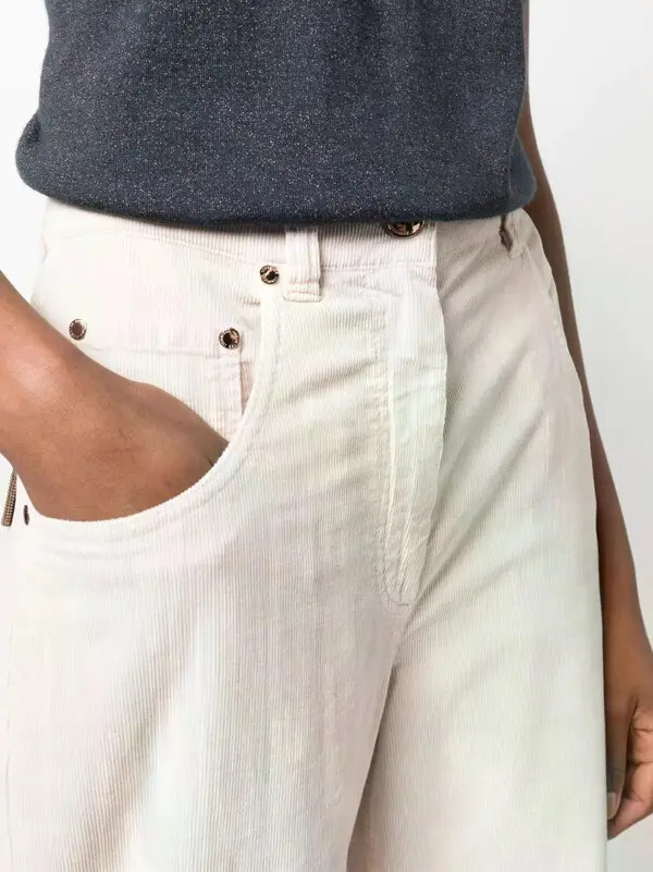 Brunello Cucinelli High-waist Wide-leg Jeans