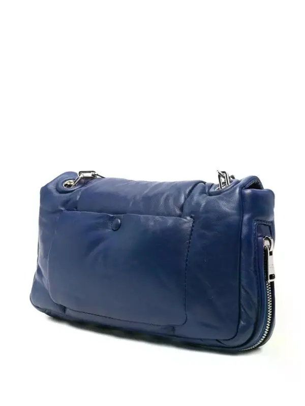 Prada Quilted Shoulder Bag With Chain-strap - Blue