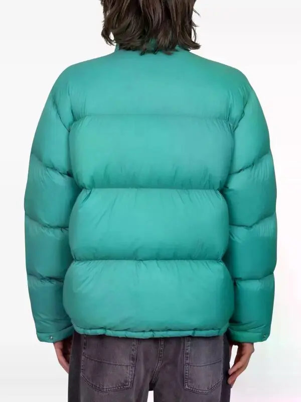Auralee Zip-fastening Padded Jacket - Green