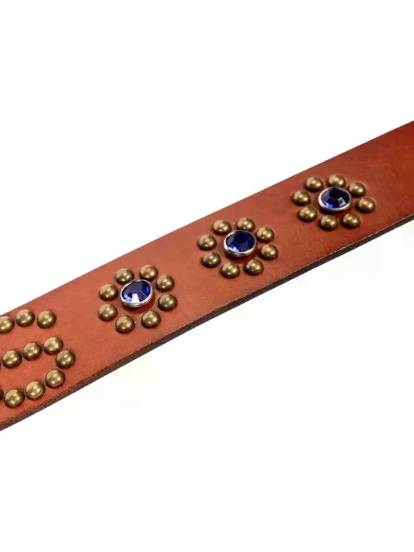 PLEASURES Studded Leather Belt